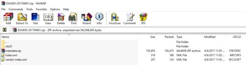 Upgrade Esxi 65 Version Using The Offline Bundle Vmscrub