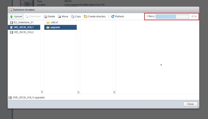 Upgrade Esxi 65 Version Using The Offline Bundle Vmscrub