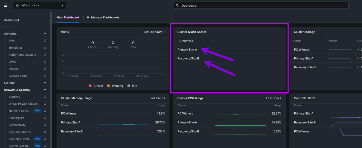 Configuring Nutanix AHV Metro Availability - VMscrub